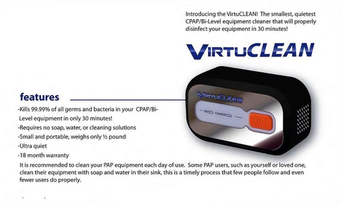 VirtuCLEAN CPAP Cleaner Reviewed
